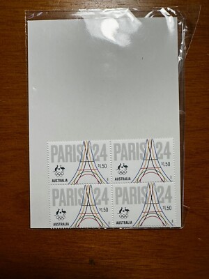 2024 Path to Paris Summer Olympics MNH $1.50 Stamp in Block of 4 and ...