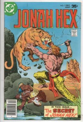 JONAH HEX #7, VF-, Scar face, Ernie Chan, Apache,1977, more JH in store ...