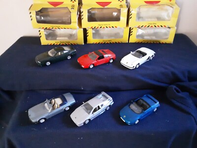 Sports Car Collection with boxes | eBay UK