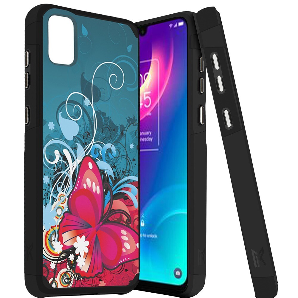 FOR TCL 30z 30 Z 4188C / TCL 30 LE T602DL ShockProof Hybrid Case Phone ...