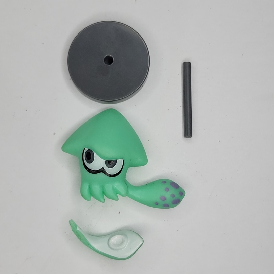 2023 Splatoon 3 1" Light Blue Teal Inkling Squid Form Furata Choco Egg ...
