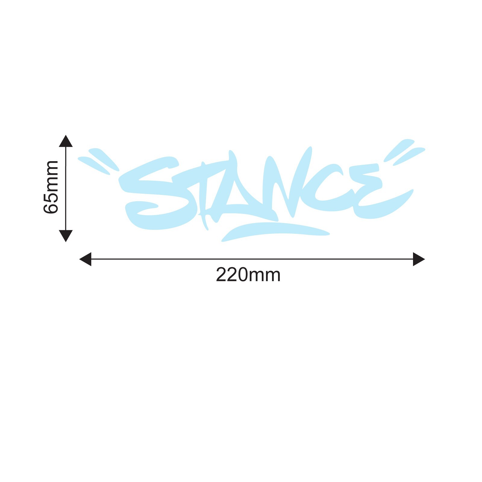 Stance Car Sticker, Gold Oil Slick, JDM Drift DUB Stanced Fitment ...