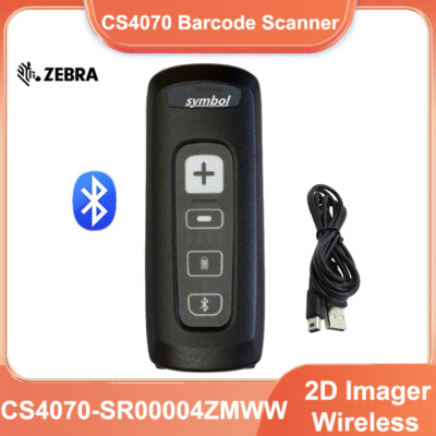 Zebra Symbol CS4070-SR00004ZMWW USB Cordless Bluetooth 2D Imager ...