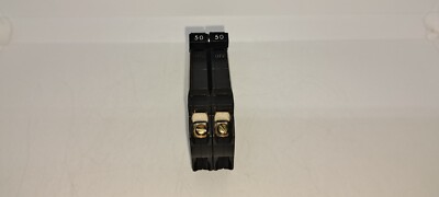 GE TQP250 50 Amp 2 Pole Type TQP 120/240V Plug On Circuit Breaker 50A ...