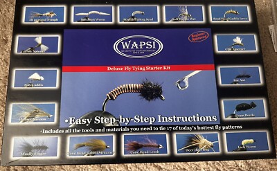 Wapsi Deluxe Fly Tying Kit New And Unopened Price Drop | eBay