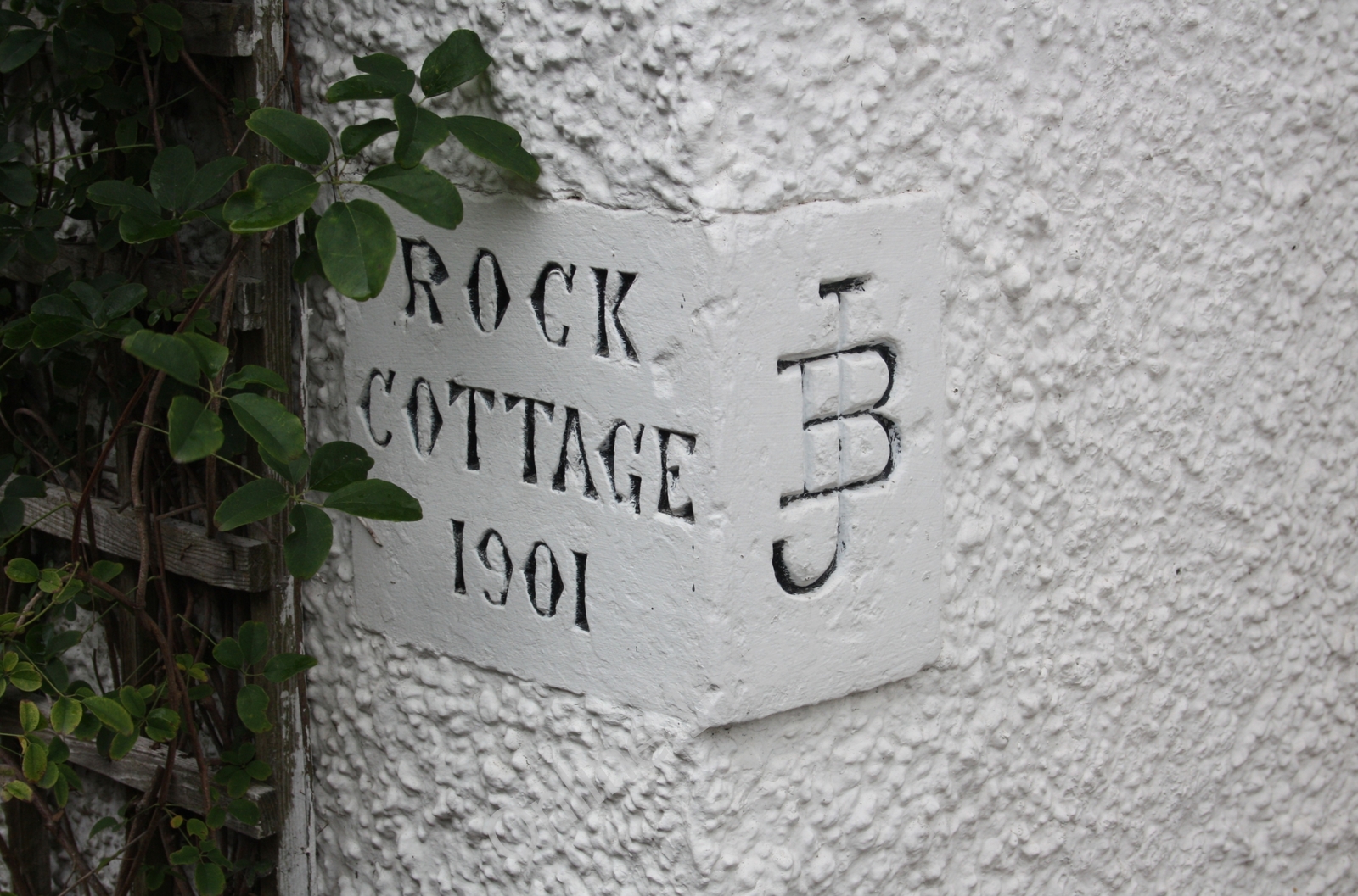 Photo 6x4 Date stone on Rock Cottage Upper Colwall Rock Cottage 1901 ...