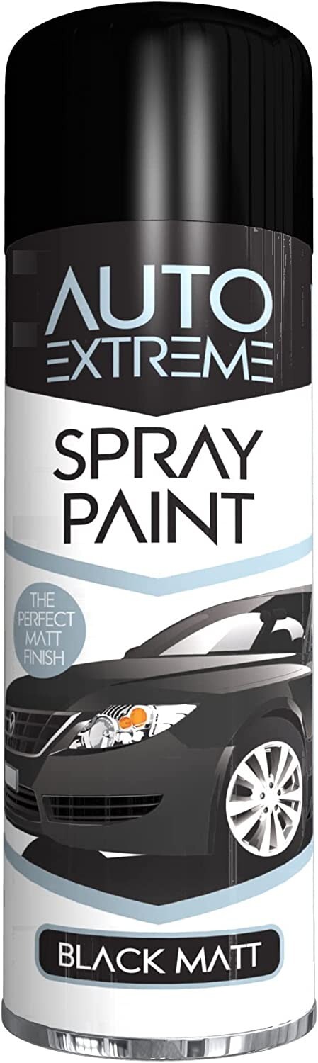 Auto Extreme Black Matt Spray Paint, Perfect Matt Finish 250ml | eBay