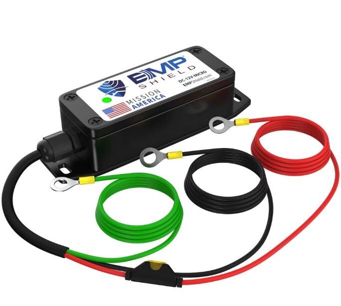 EMP Shield DC-12V-MICRO Vehicle Surge Protector EMP & CME Defense Small ...