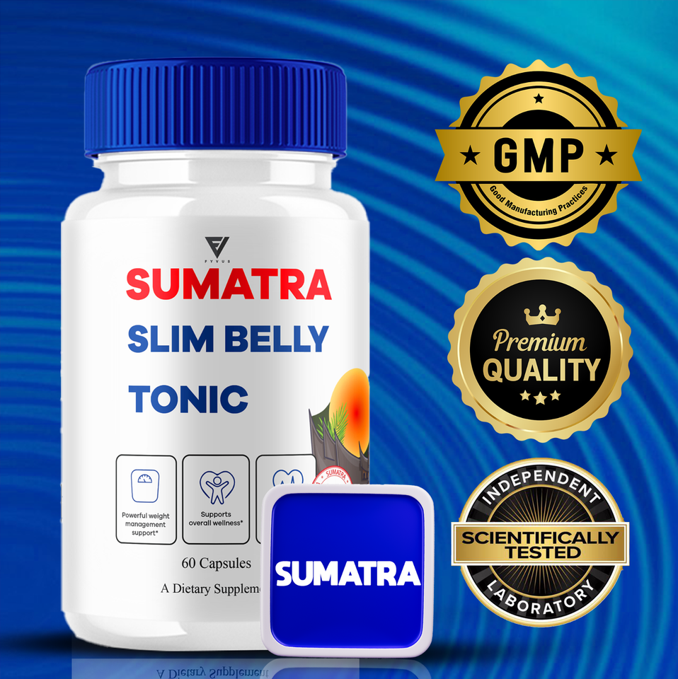 (5 Pack) Sumatra Slim Belly Tonic Capsules, Sumatra Advanced (300 ...