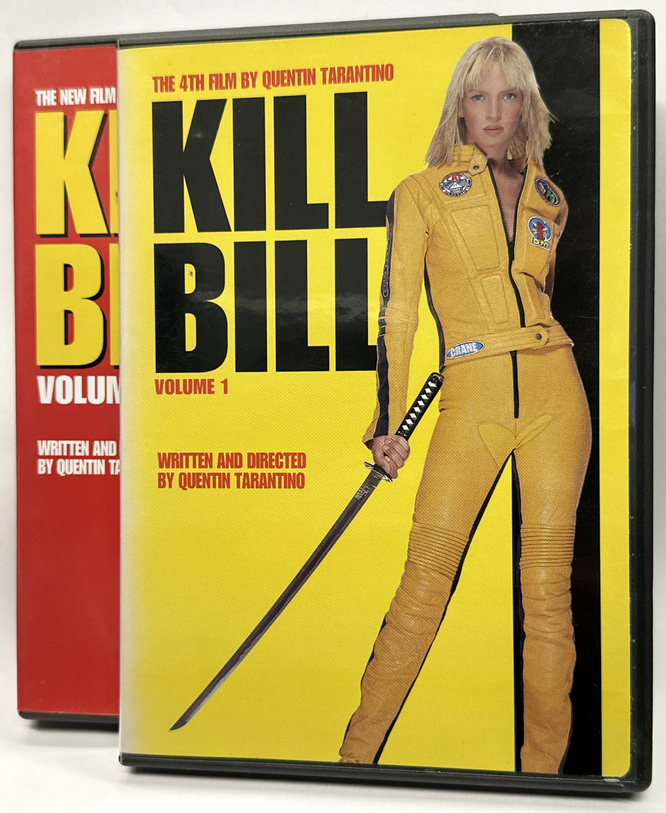 Kill Bill Vol. 1 & Kill Bill Vol. 2 (2-Disc Set, Both DVDs, Widescreen ...