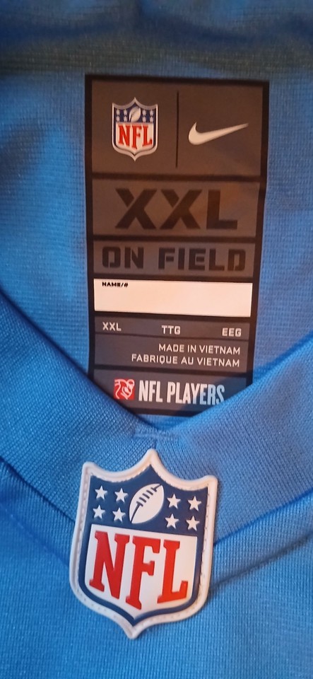 La Chargers SZ XL Blank Jersey Nike On Field NWT Bolt | eBay