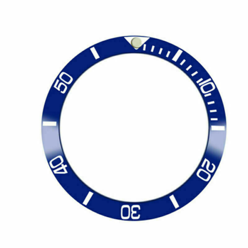 Replacement Ceramic Bezel Insert Watch Ring for 40mm GMT Watch Case ...