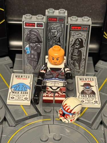 Custom Clone Commando Sev Inspired Minifigure - Printed on Official Lego | eBay