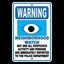 Warning Neighborhood Watch Suspicious Activity Reported To Police 8" x ...