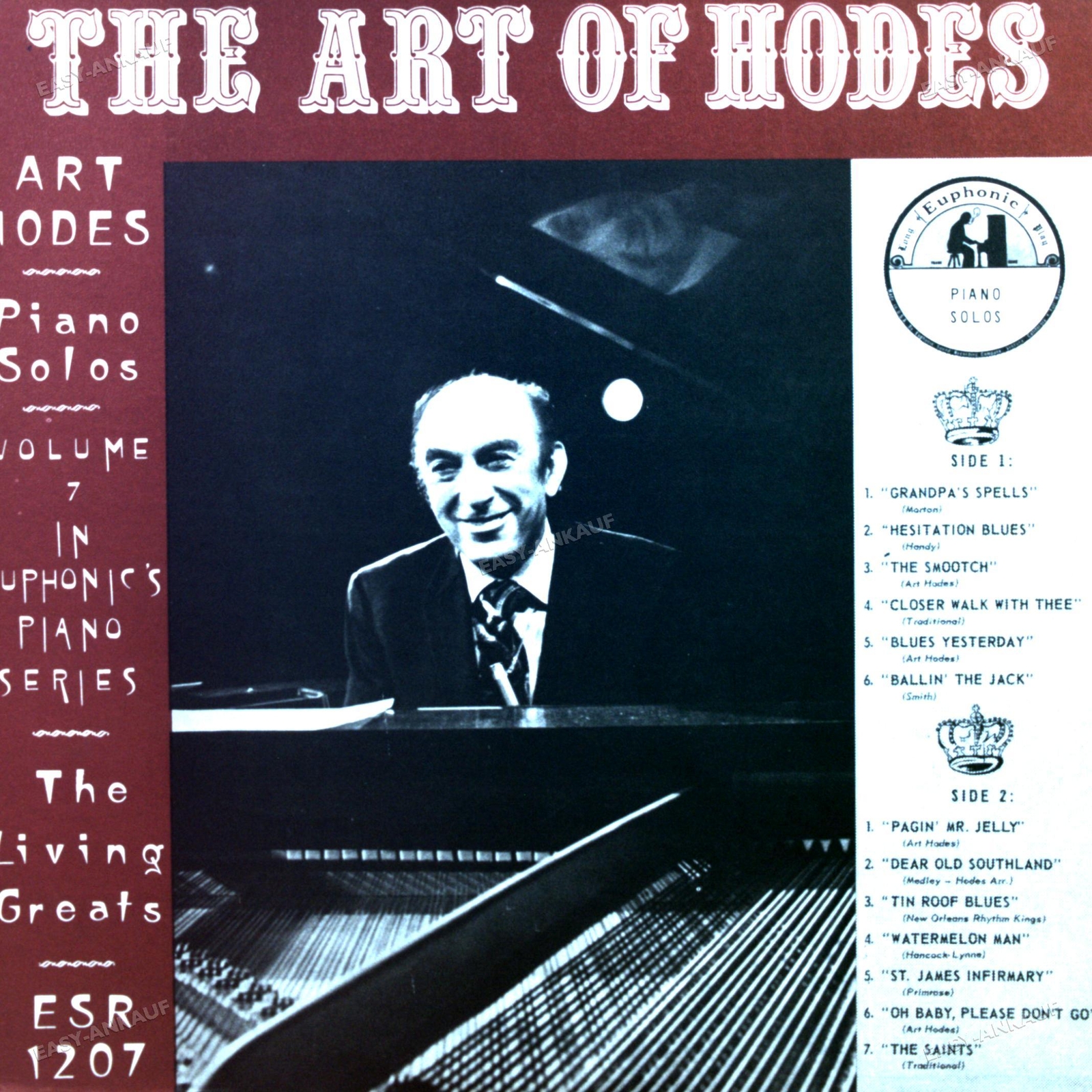 Art Hodes - The Art of Hodes LP (VG/VG) .* | eBay