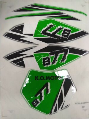 Sticker Decal Kit Fairing 49cc Dirt Bike Pit Pro | eBay Australia