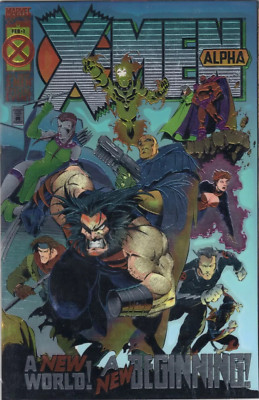 X-Men Alpha (Marvel Comics, 1994) Foil Wrap-around Cover | eBay