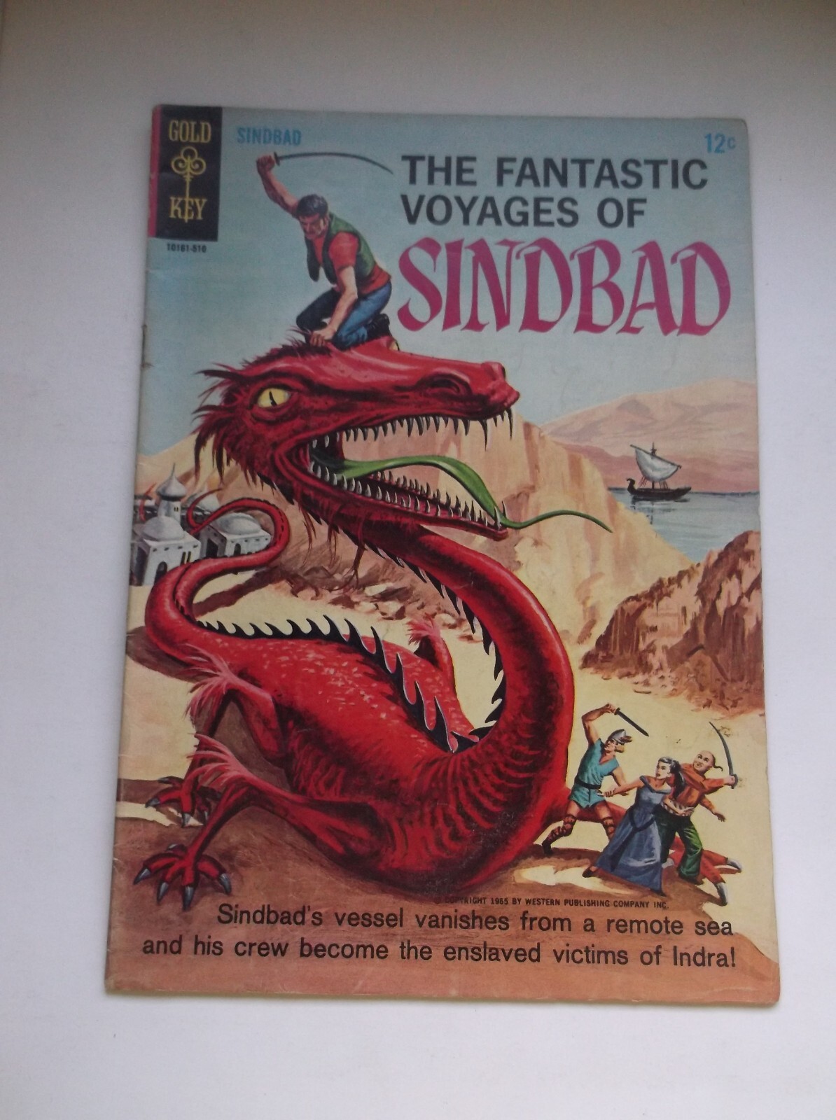 GOLD KEY: THE FANTASTIC VOYAGES OF SINDBAD #1, 1965, VG/FN (5.0)!!! | eBay
