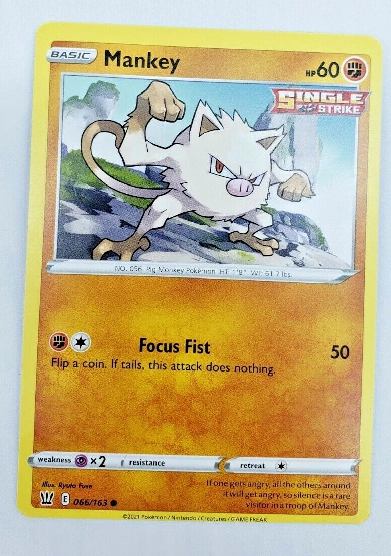 Pokemon Mankey Attack