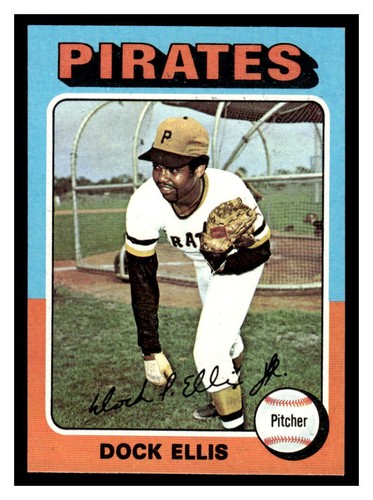1975 Topps Mini Baseball #385 Dock Ellis 75M | eBay