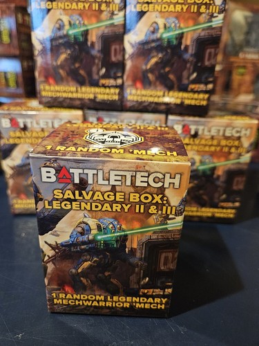BATTLETECH Mercenaries - LEGENDARY II & III SALVAGE BOX NIB | eBay