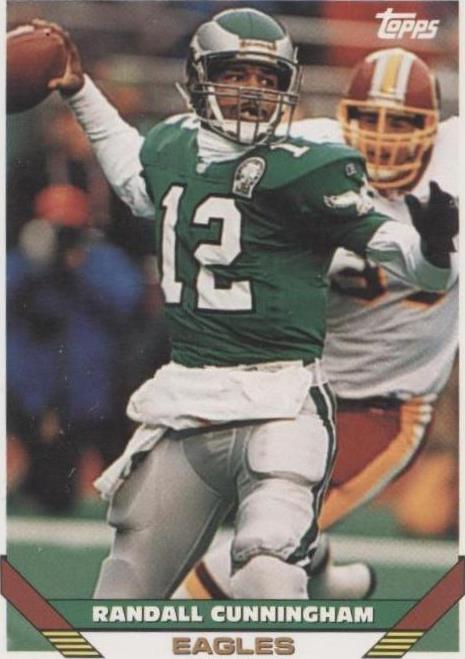 1993 Topps Randall Cunningham #525 for sale | eBay