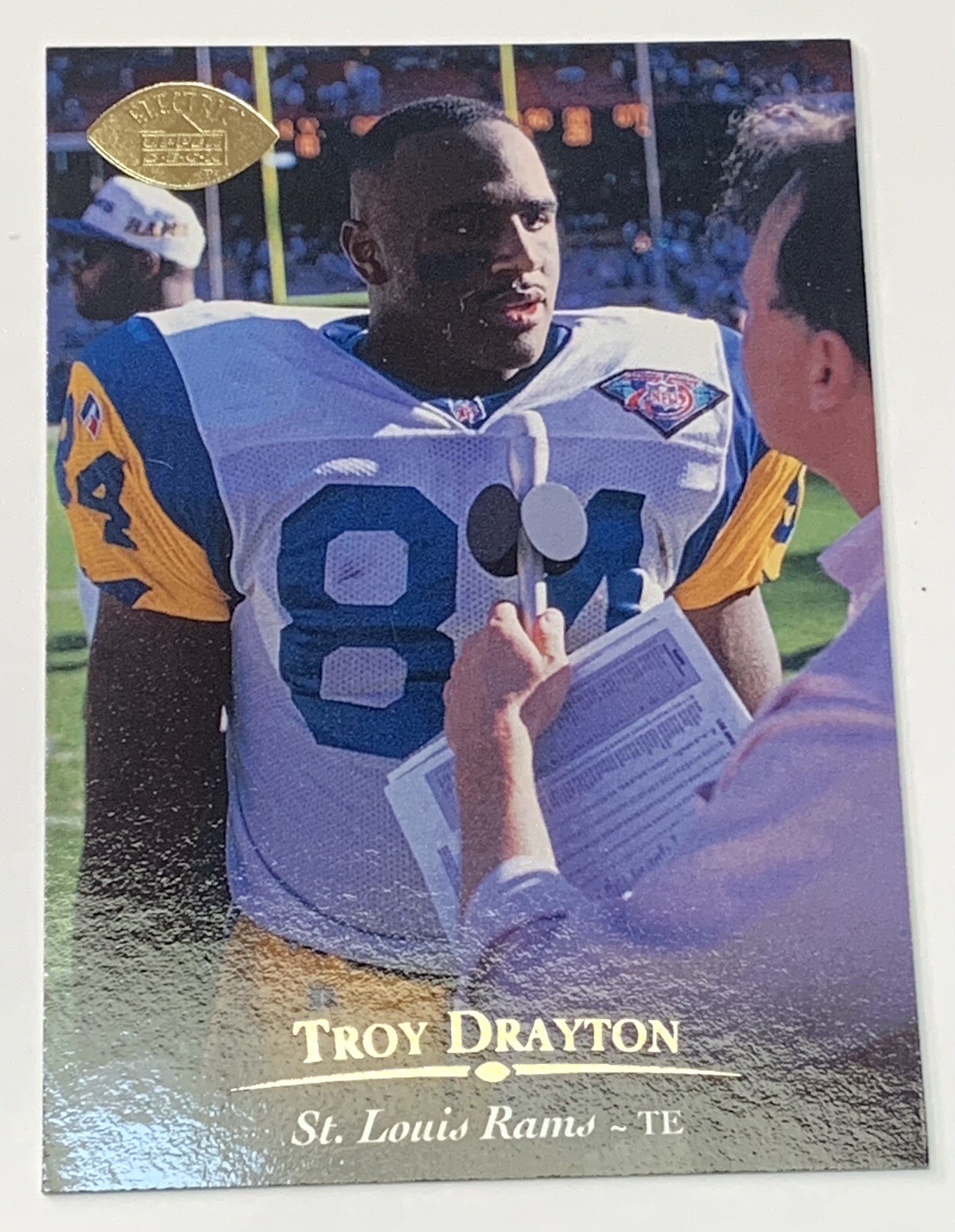 1995 Upper Deck - Troy Drayton #99 Electric Gold for sale online | eBay