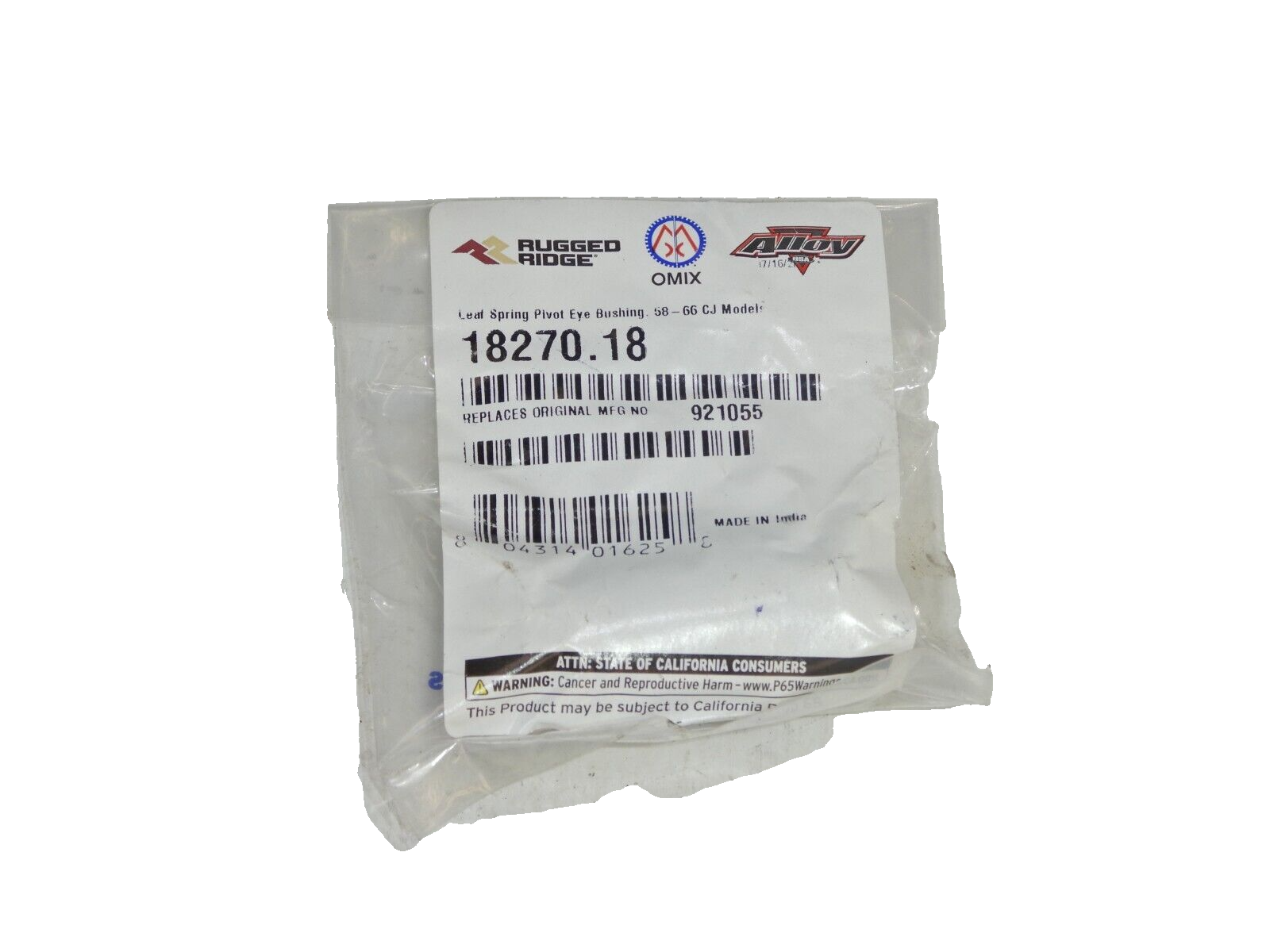 OMIX Jeep CJ CJ5 CJ6 55-75 Leaf Spring Pivot Eye Bushing 18270.18 New ...