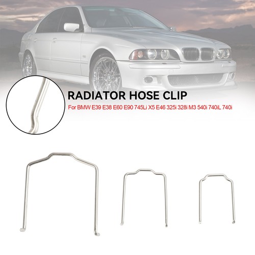 Radiator Hose Clip Fit BMW E39 E38 E60 E90 745Li X5 E46 325I 328I 540I ...