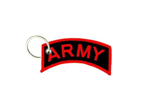 Key Ring Keys Key Embroidered Badge Patch Morale Military Army Biker | eBay