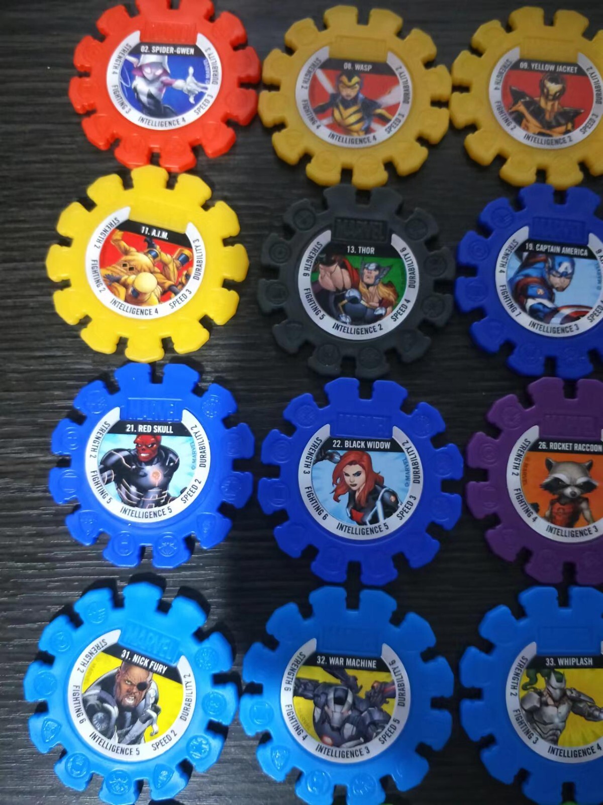Woolworths marvel heroes superheroes disc collectables complete your ...