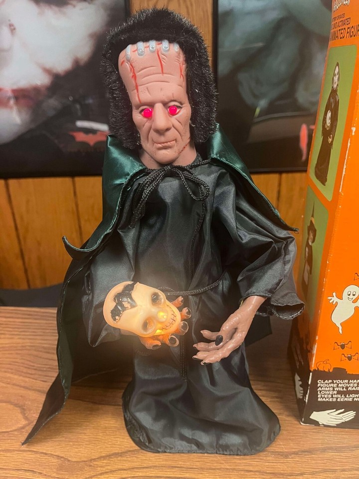 Vintage Angel Toys Halloween Animated FRANKENSTEIN Motion-ette & box ...