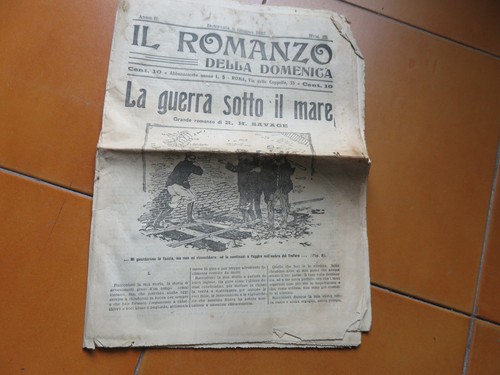 Publication Journal Période Le Roman de La Dimanche 9 Juin 1912 | eBay