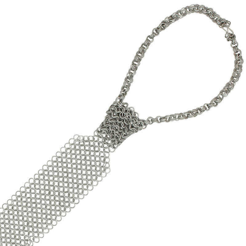 Medieval Renaissance Warrior Chain Mail Clothing Aluminum Butted Neck ...