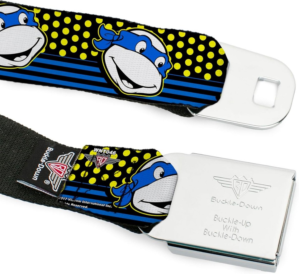 `Classic Tmnt Logo2 Full Color - 1.0`` Seatbelt Belt - Classic Tmnt ...