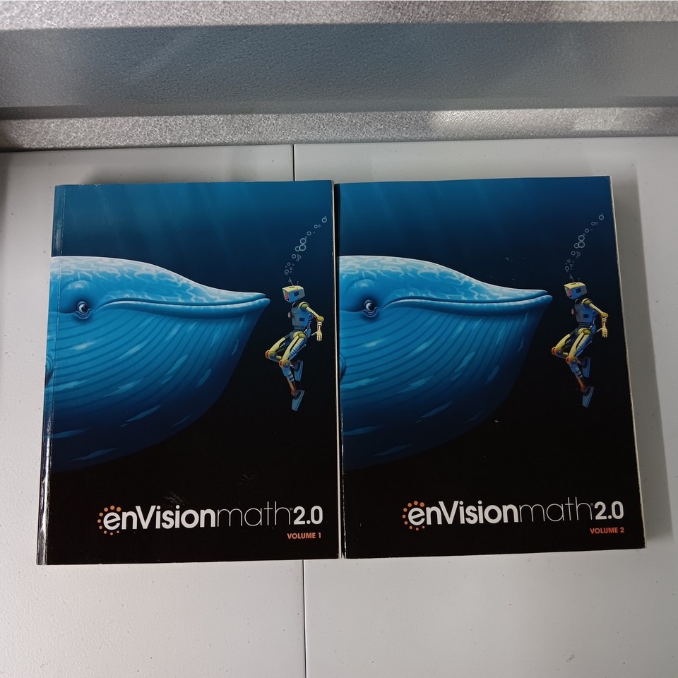 EnVision Math Grade 5 Package Volumes 1 & 2 Common Core Workbook Bundle ...