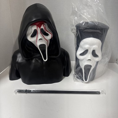 Scream 7 Ghostface Popcorn Bucket & Cup SEALED Cinemark SHIPS NOW - New ...