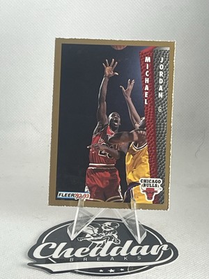 1992 - 1993 FLEER BASKETBALL MICHAEL JORDAN #32 CHICAGO BULLS HOF NO ...