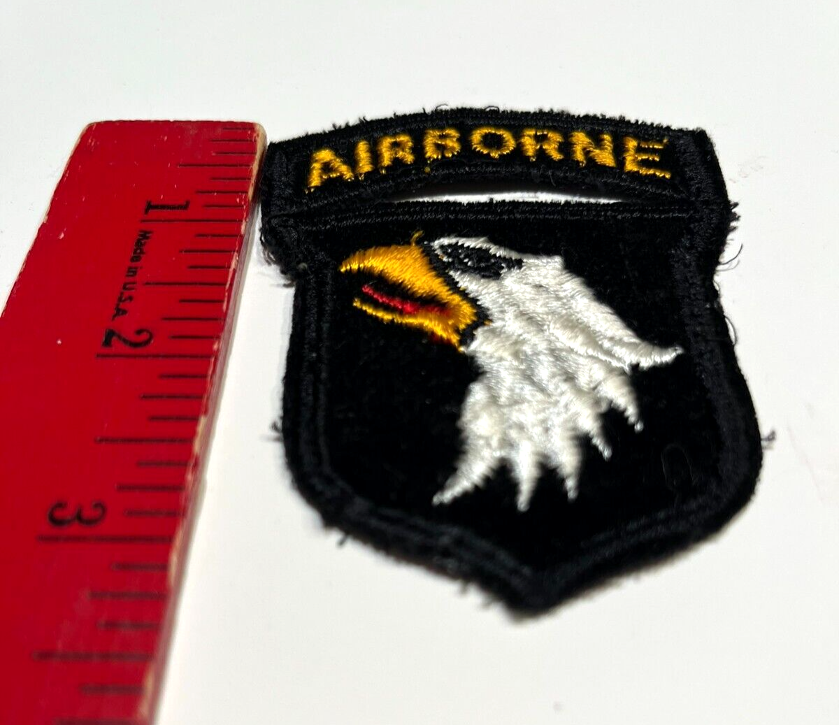WW2 US Army 101st Airborne Division "Screaming Eagles" Patch Detached Tab | eBay