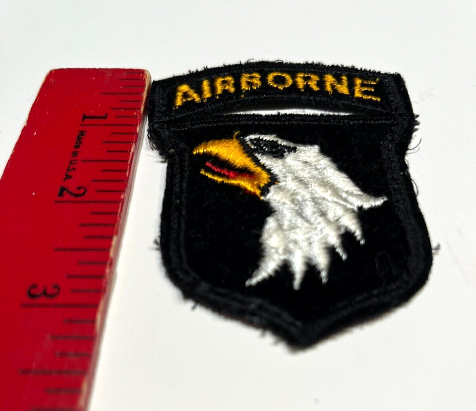 WW2 US Army 101st Airborne Division "Screaming Eagles" Patch Detached ...