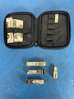JDSU SFP/XFP Kit w/ PLRXPL-VI-S24-22 ; SFP-ML1LKTD3DCA ; Cisco SFP-GE-S ...