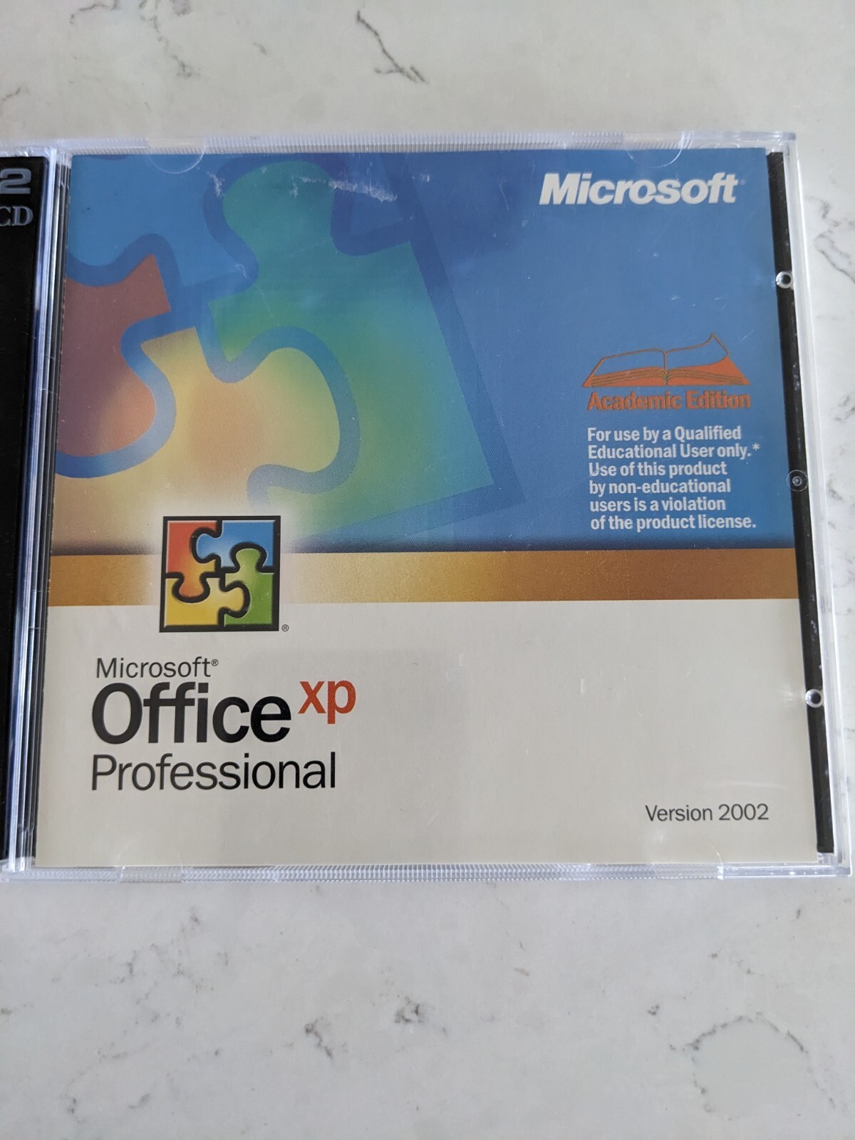 Microsoft MS Office XP 2002 Professional Pro 2 Disk Set with Product ...
