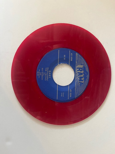 The Crows With Ray Barrow And His Orchestra – Untrue / Baby DOO WOP Red ...