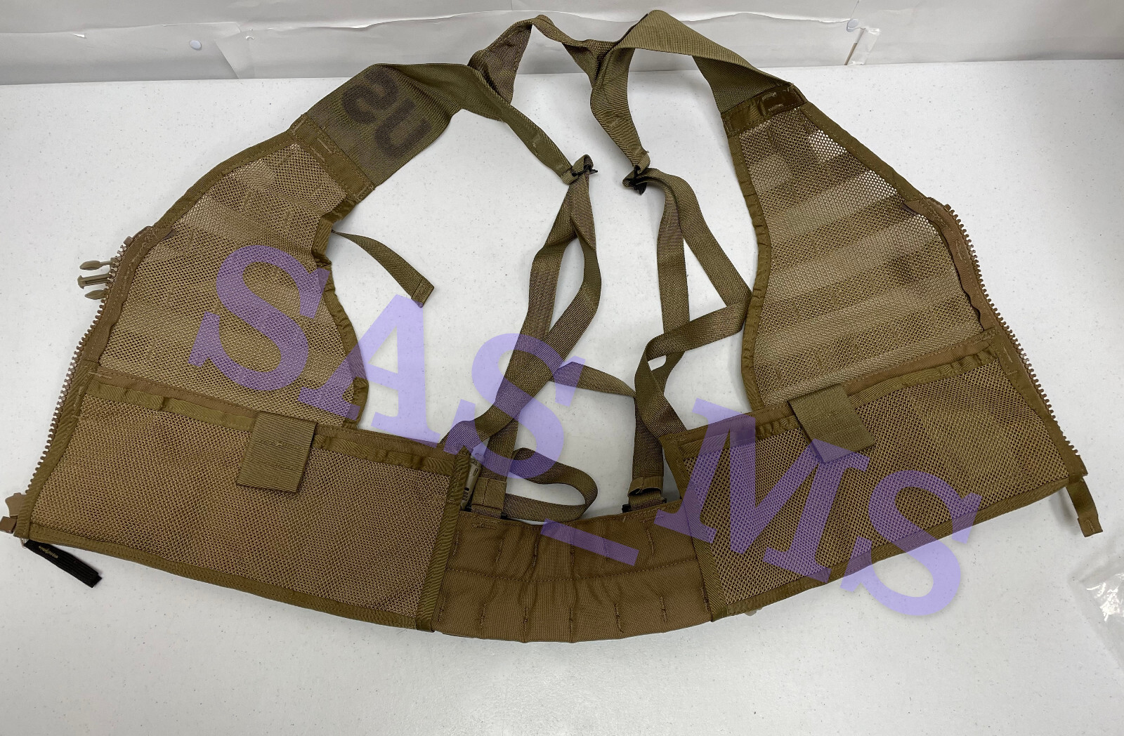 LOT OF 10 USMC MOLLE MARPAT FLC FIGHTING LOAD CARRIER VEST COYOTE ...