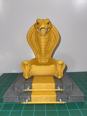 GiJoe Classified Imperial Serpent Throne for Serpentor & Cobra ...