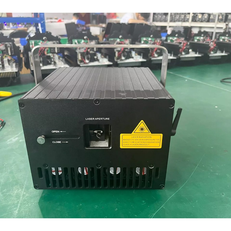 5W RGB 40K ILDA Animation Laser Projector Scanner Pro club Stage Light ...