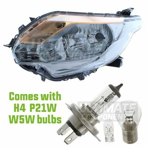 Mitsubishi L200 Pickup 2015-2019 Chrome Headlight Headlamp Passenger ...