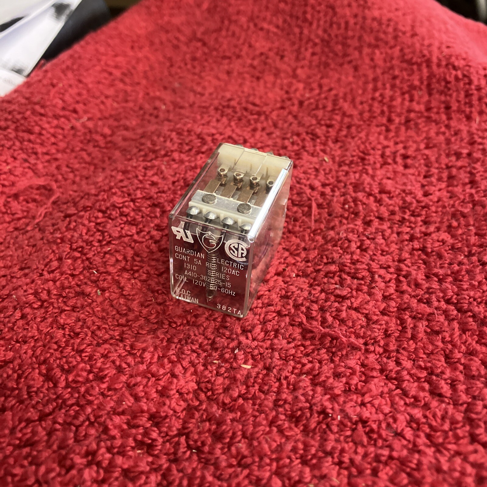 GUARDIAN A410-362625-15 1310-4C-120A 4PDT 5 AMP NOS | eBay