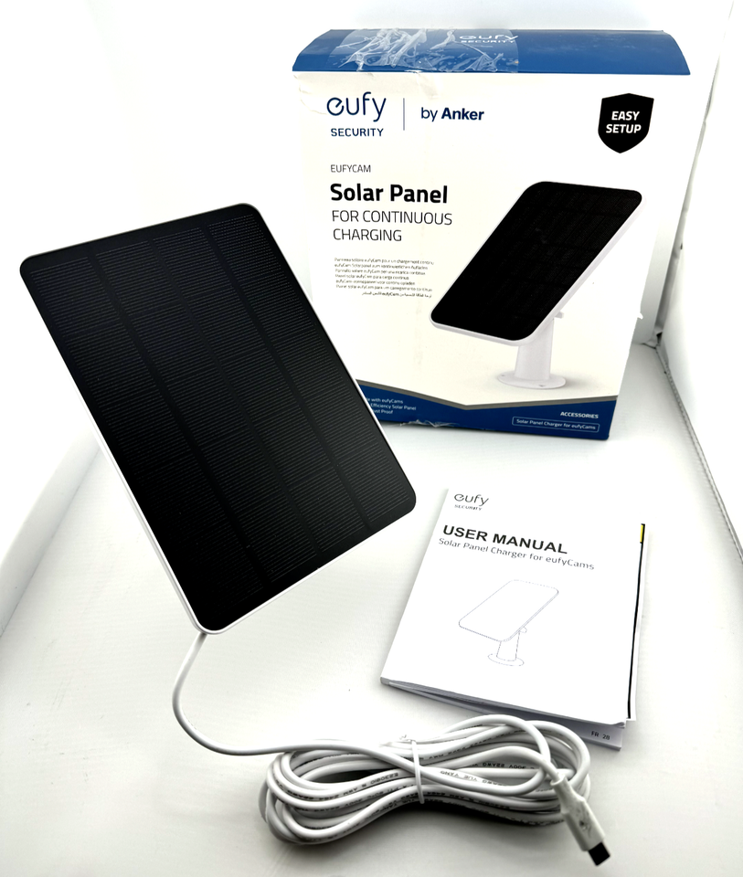 Eufy Solar Panel Charger for EufyCams | eBay