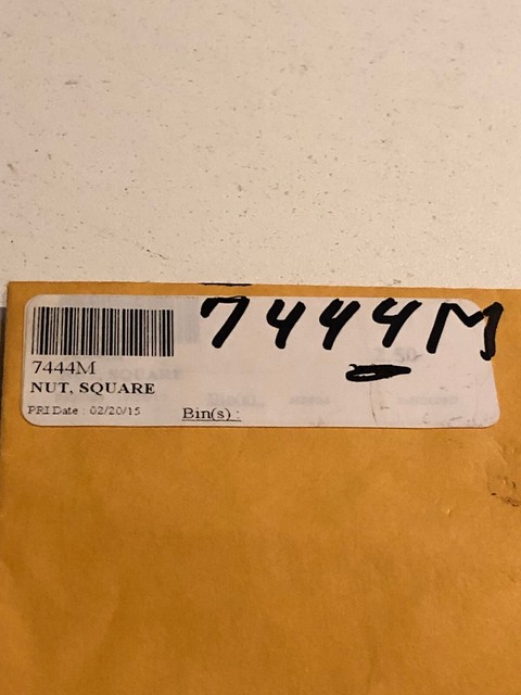 Harley Davidson Square Nut P/n 7444M for sale online | eBay